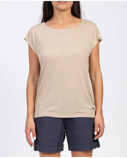 T-shirt manches courtes Femme Sun valley TEE SHIRT MC Beige Sport 2000 ...