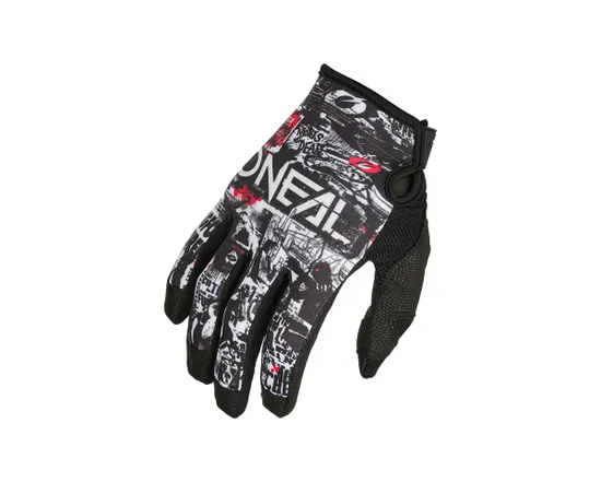 Gants longs Homme MAYHEM ATTACK Noir/Blanc - Ref M031-02-001