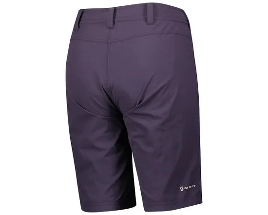 Short Femme TRAIL FLOW AVEC PAD Violet Foncé - Ref 280390-1512