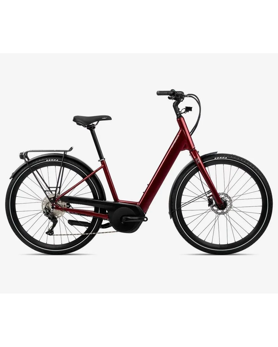 Vélo électrique urbain Unisexe OPTIMA E40 Rouge - Ref N304-XW