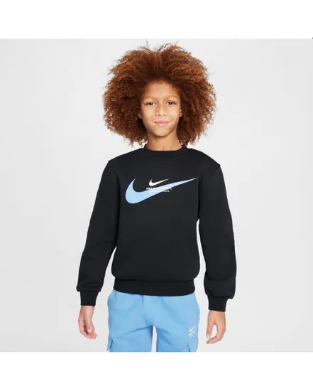 Sweatshirt Enfant plus âgé Nike B NSW SI FLC CREW BB Noir Sport 2000 ...