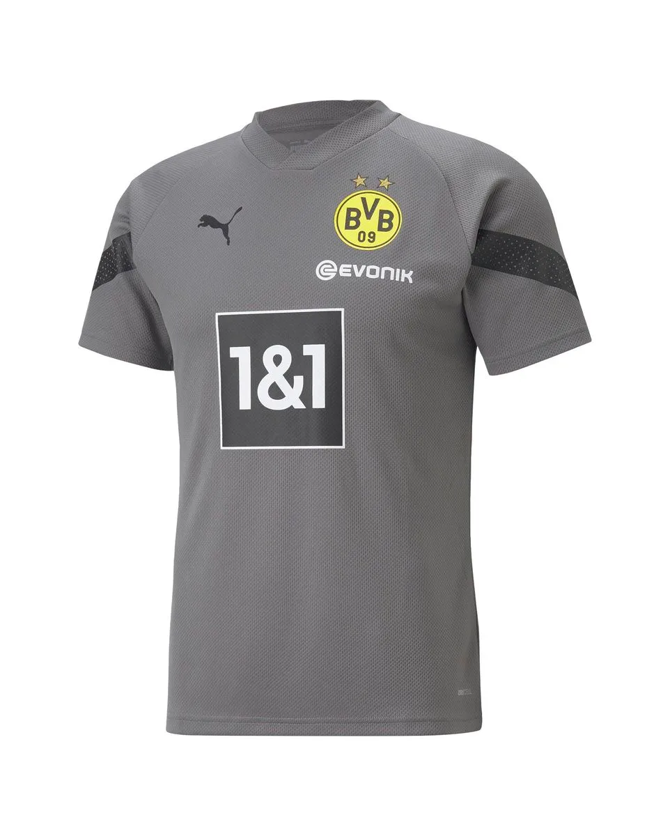 T-shirt manches courtes Homme Puma BVB TR JSY W SPO Gris Sport 2000 ...