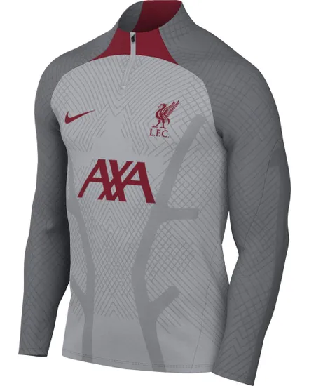 T-shirt manches longues Homme Nike LFC MNK DFADVSTRKELT DRILTPKKS Gris ...