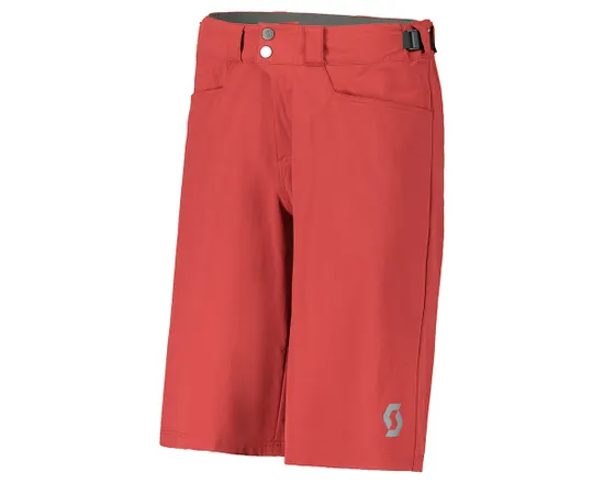 Short Homme TRAIL FLOW AVEC PAD Rouge Toscan - Ref 280347-7150