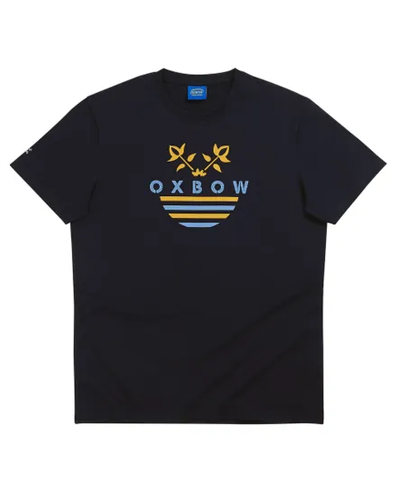TEE-SHIRT MANCHES COURTES Homme Oxbow TSH MC SETILO Bleu - Achat en ...