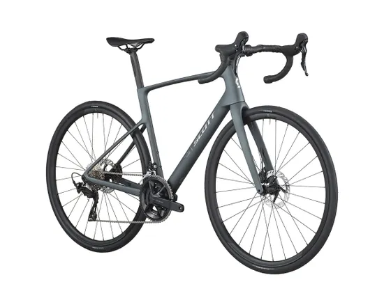 Vélo de route ADDICT 50 Gris Carbone - Ref 425358-3649